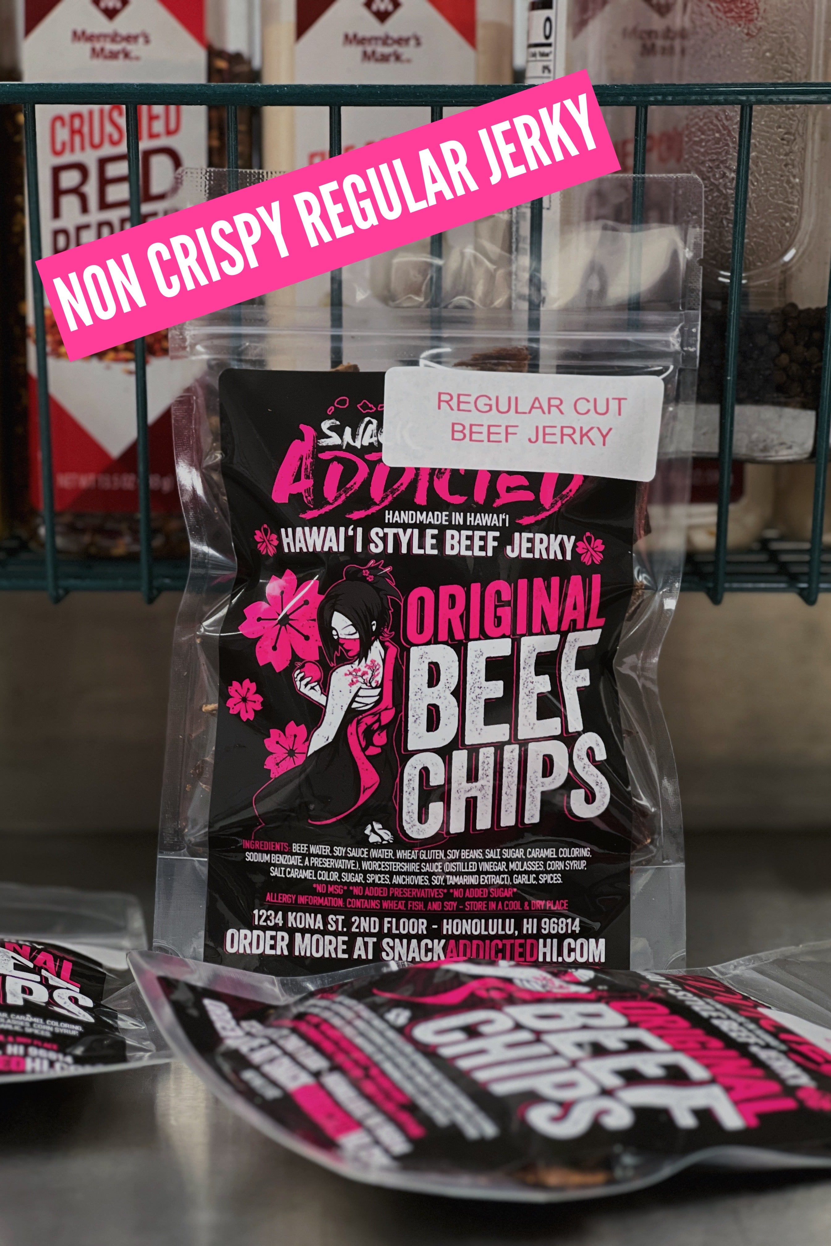 Original Hawaii Style Beef Jerky (Crispy Beef Jerky) – Snackaddicted