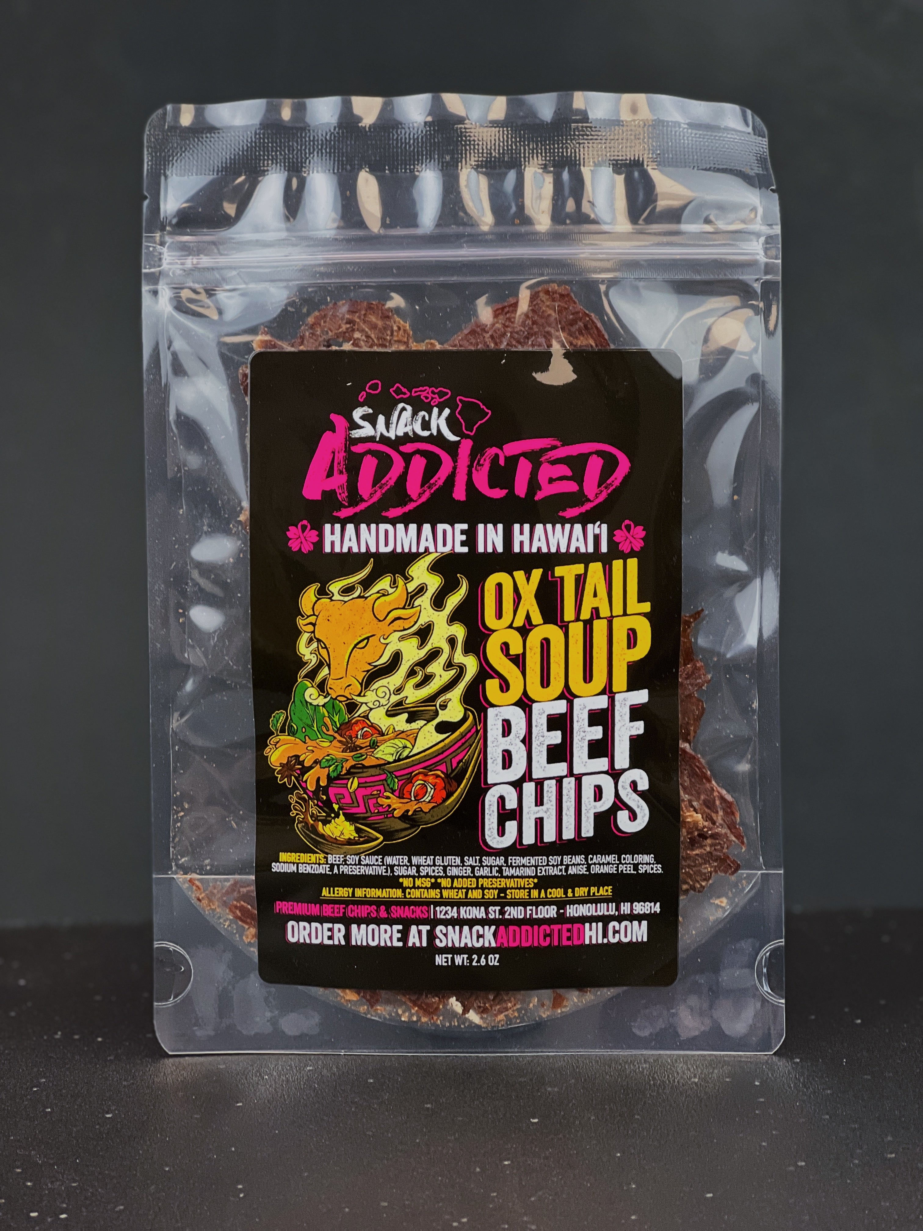 Ox Tail Soup Beef Chips (Crispy Beef Jerky) – Snackaddicted
